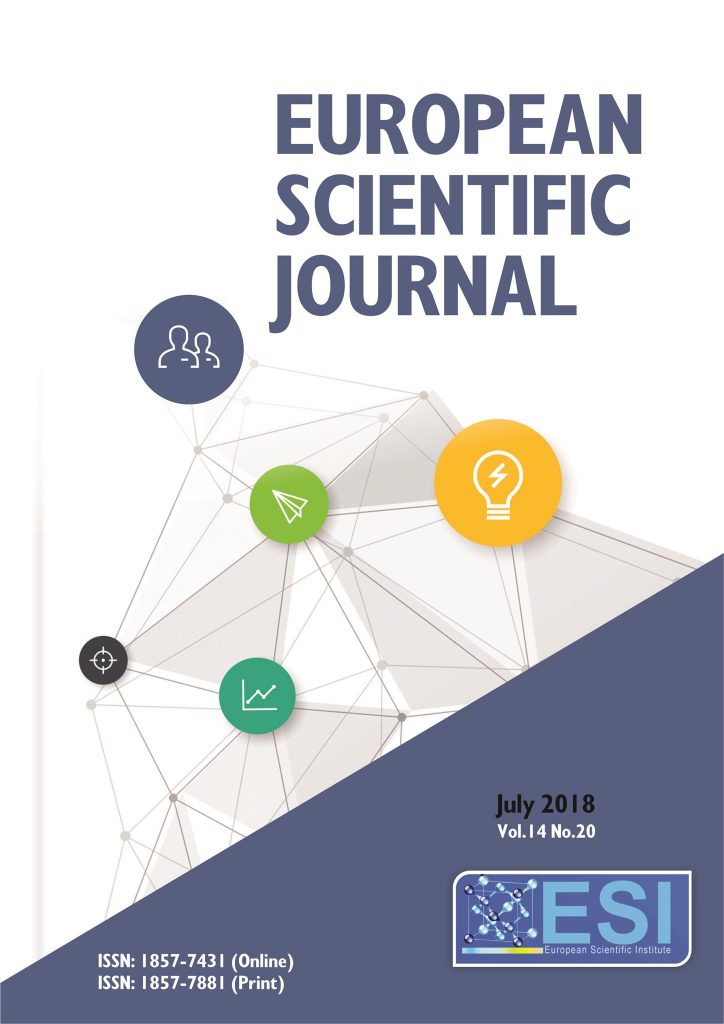 JOURNALS – EUROPEAN SCIENTIFIC INSTITUTE